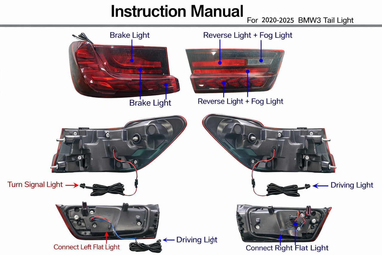 How to Install PrismBeam LED Tail Lights on Your BMW 6th 3 Series G20/
