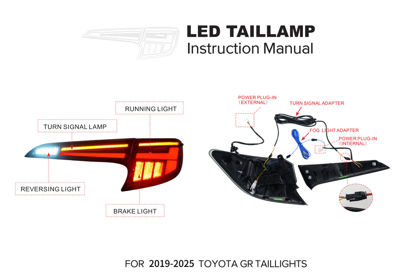 How to Install PrismBeam LED Tail Lights on Your 2019-2025 Toyota GR C